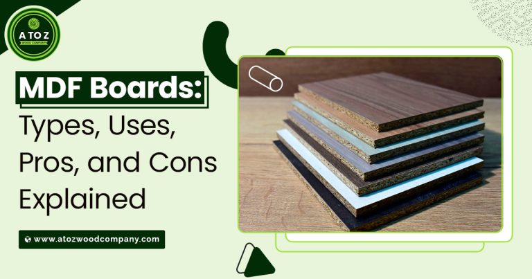Different Types of MDF Boards: A Complete Guide